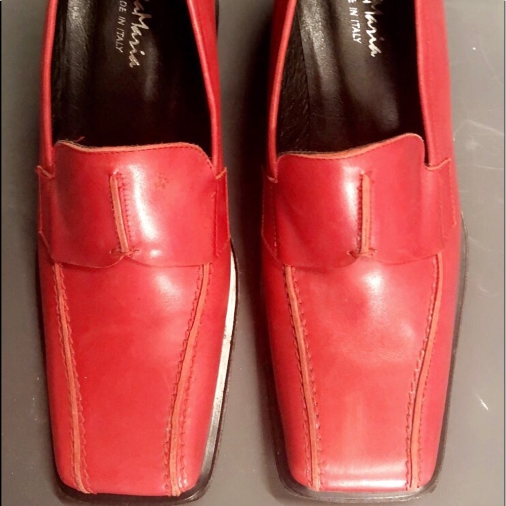Red Italian Shoes - Gem